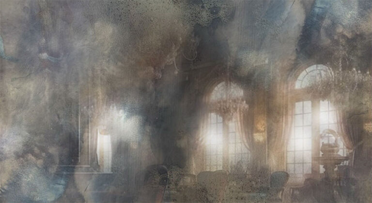 AM50 Distressed Antique Mirror Glass - Devlin In Design