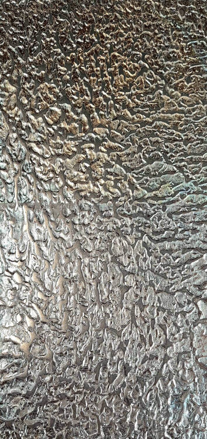 Cagliari Liquid Metal Wall Panel - Devlin In Design